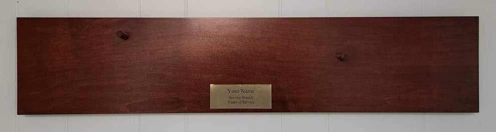 Army Officer Sword Display – Blades Raised Woodworking