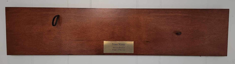 Marine NCO Sword Display – Blades Raised Woodworking